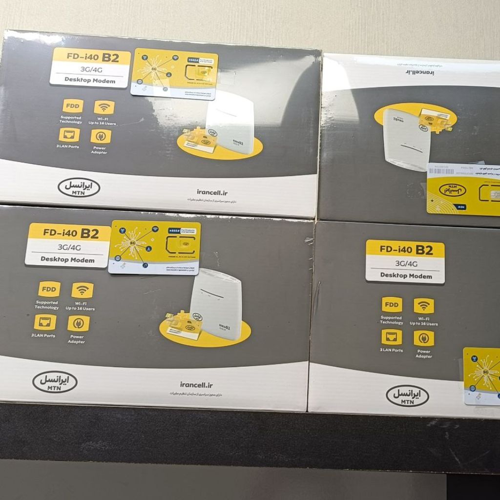 مودم 3G/4G ایرانسل مدل FD-i40 B2 - فروشگاه اینترنتی مسعود موبایل